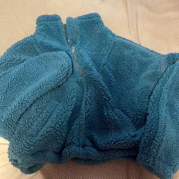 Free People | Jackets & Coats | Free People Nantucket Sherpa Fleece ...